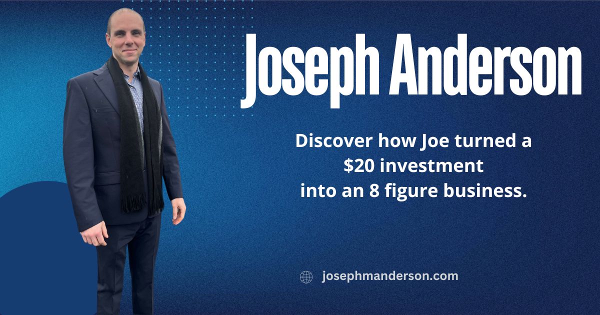 Joseph Anderson | Get Your Life Back, and Work to Live